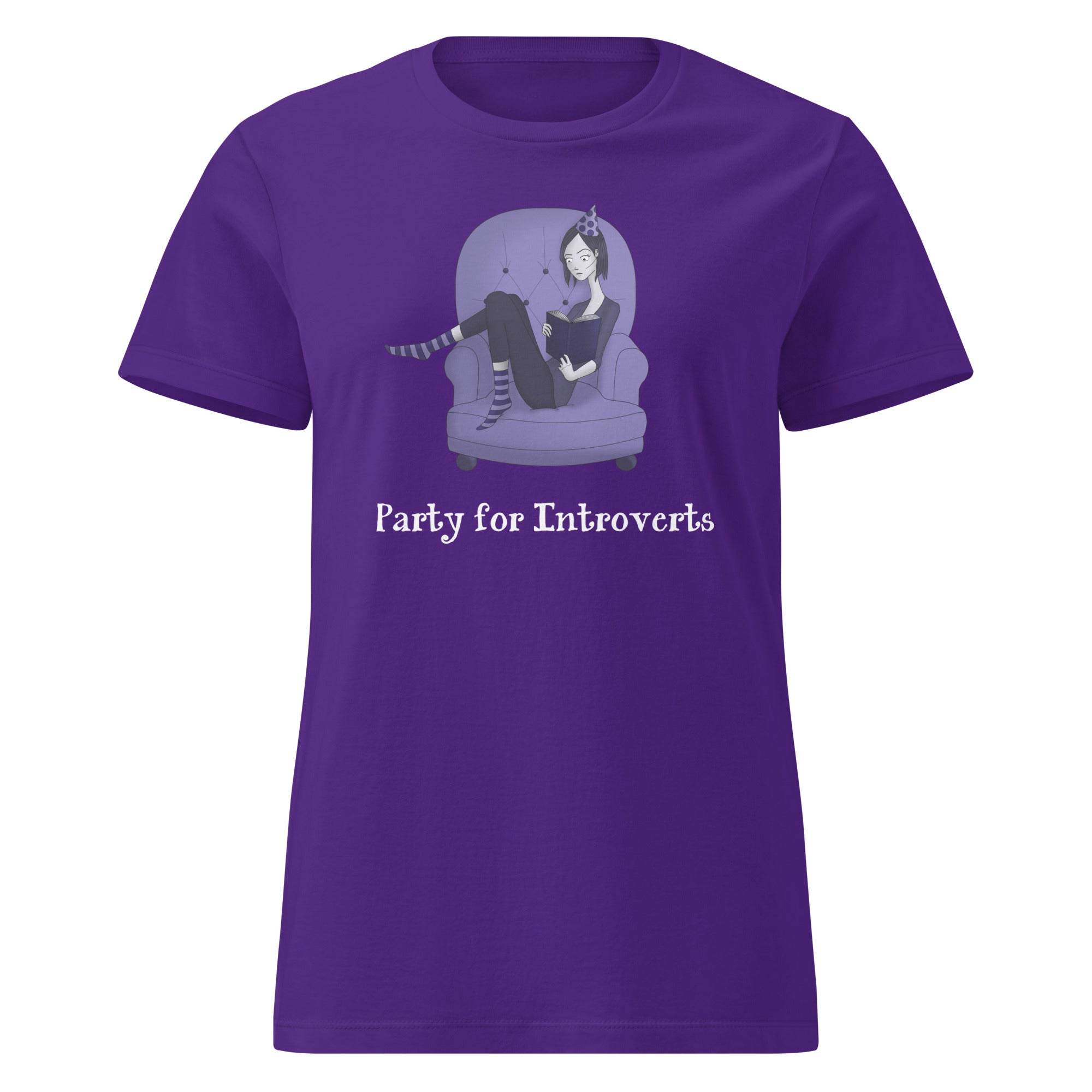 Party For Introverts - Logo - Women's T-shirt – The Adventure Game ...